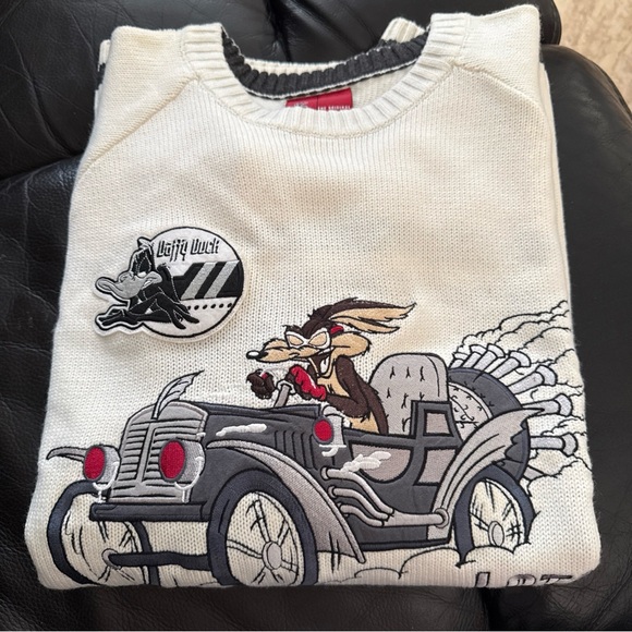 Warner Bros. | Sweaters | Vintage Lot 29 Coyote Road Runner Daffy Duck ...